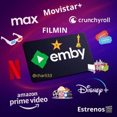 Venta - ⭐Emby Streaming 🇪🇸 Películas y series 🎬 IPTV Elite,Canva Pro ...